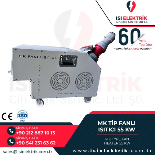 Electrical Fan Heaters Isı Elektrik Rezistans - Endüstriyel Rezistanslar